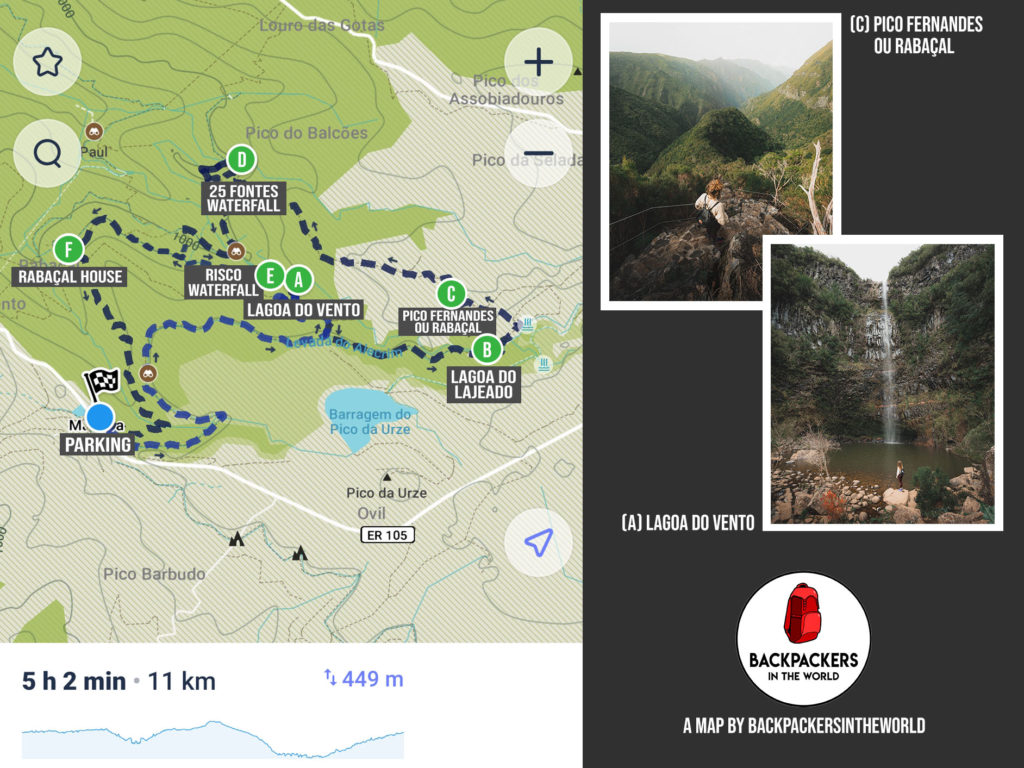 Levada das 25 Fontes and Risco Waterfall in Madeira (2023)