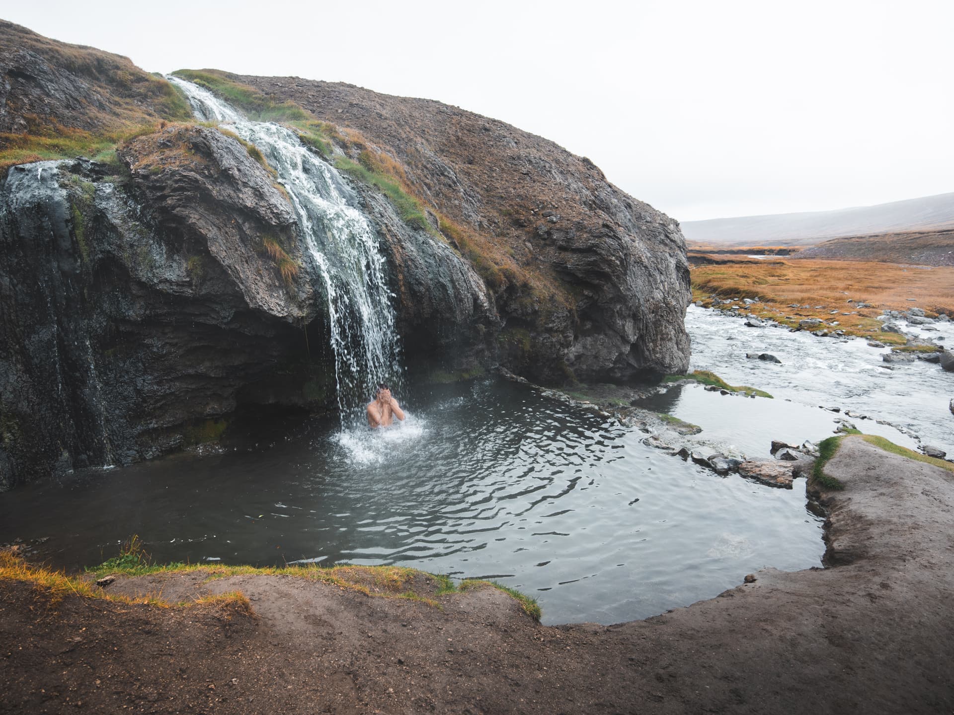 Laugarvellir Hot Spring and Waterfall in Iceland – Full Guide (2025)